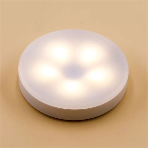 Amazon Ebay Round Rechargeable Led Abs Ps Touch Lamp Night Light Warm Lamp Cold Lamp Long
