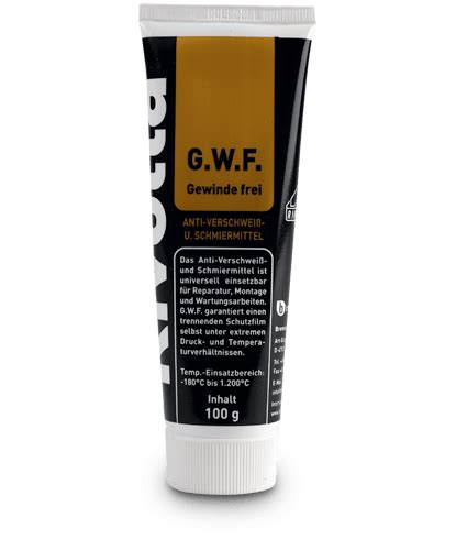 Rivolta Gwf Anti Seize Agent And Lubricant