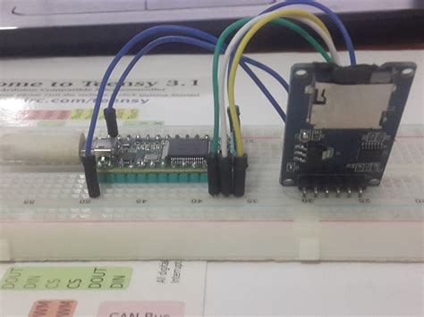 Teensy Tutorial Sd Card Mb Raw