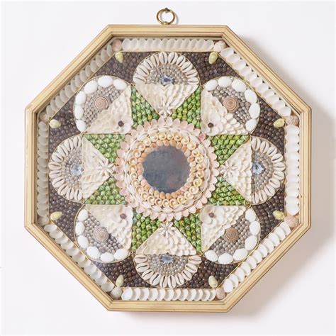 Unknown Vintage Sea Shell Sailors Valentine For Sale At 1stdibs