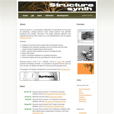 Structure Synth Pearltrees