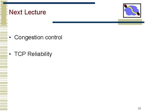 15 441 Computer Networking Lecture 15 Transport Protocols