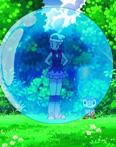 Dawn Bubble Edit Pokemonanime