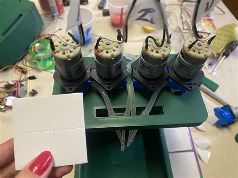 This Arduino Nano Every Controlled Machine Automatically Mixes Acrylic