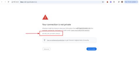 Cómo Solucionar El Error Net Err Cert Authority Invalid Guía