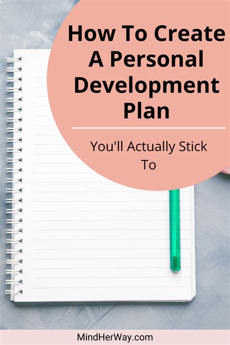 How To Create A Personal Development Plan That Works For You Artofit