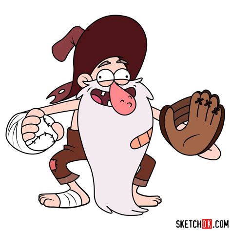 How To Draw Dipper Pines Sketchok Easy Drawing Guides How To Draw Stan