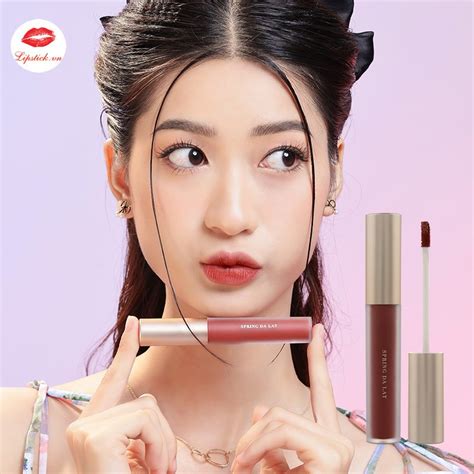 Review Son Kem Bbia A10 Spring Da Lat Đỏ Hồng Đất Đẹp Nhất