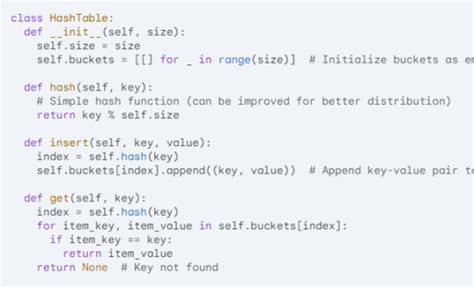 Hash Table In Python With An Example