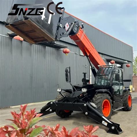 Chinese Mini Telehandler Forklift Agricultural 4 Ton Telescopic 4x4