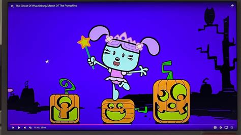 Wow Wow Wubbzy Halloween Night Song Youtube