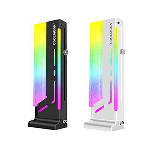 Electronikz Coolmoon Led Gpu Holder 5v 3 Pin Argb Led Vertical