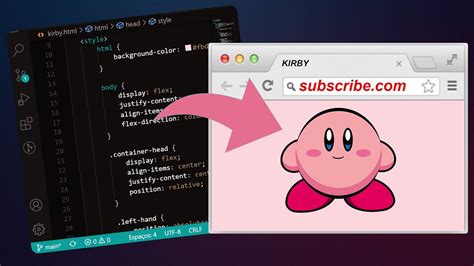 Kirby Nintendo Speed Coding Css Art Youtube
