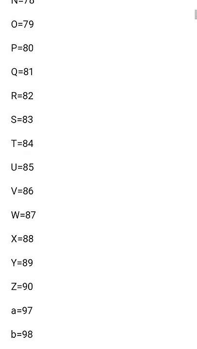 Ascii Codes Code Ascii Asciicode Like Subscribe Likeandsubscribe Youtube