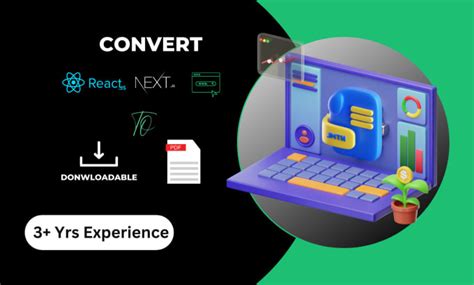 Convert Downloadable Pdf From React Js Nextjs And Web App By Mmakhtar