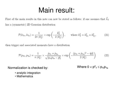 Lorentz Invariant Kt Smearing Ppt Download