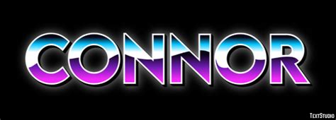 Connor Text Effect And Logo Design Name