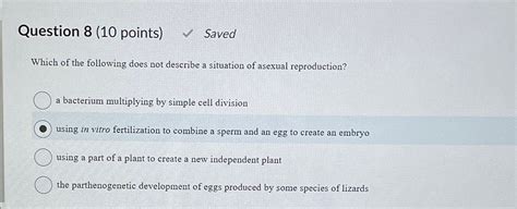 Solved Question 8 10 ﻿points ﻿savedwhich Of The Following