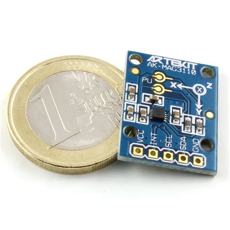 Ak Mag3110 3 Axis Digital Magnetometer Artekit Labs