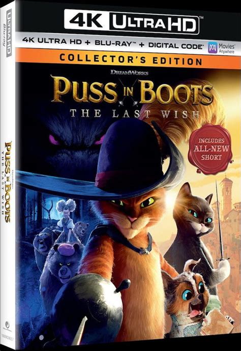 Puss In Boots Filmomslag Puss In Boots Dvd