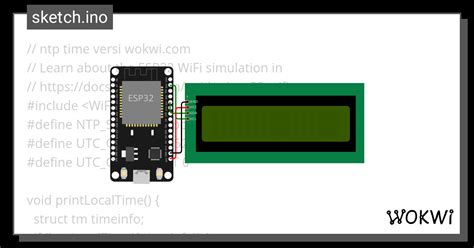 Simulasimenyesuaikan Jam Indonesia Wokwi Esp32 Stm32 Arduino Simulator