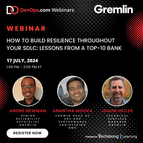How To Build Resilience Throughout Your Sdlc Lessons From A Top 10 Bank