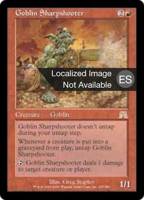Goblin Sharpshooter · Onslaught Ons 207 · Scryfall Magic The