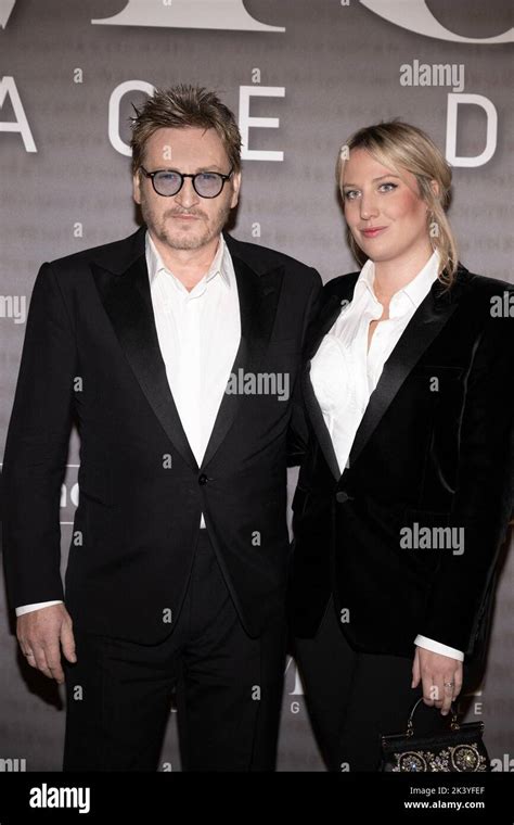 Benoit Magimel And His Wife Margot Pelletier Attend The Simone Le Voyage Du Siecle Premiere At