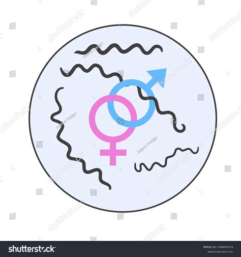 Treponema Pallidum Pathogen Syphilis Bacterias Together Stock Vector