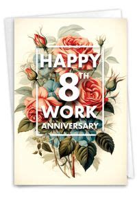 8th Work Anniversary Wishes