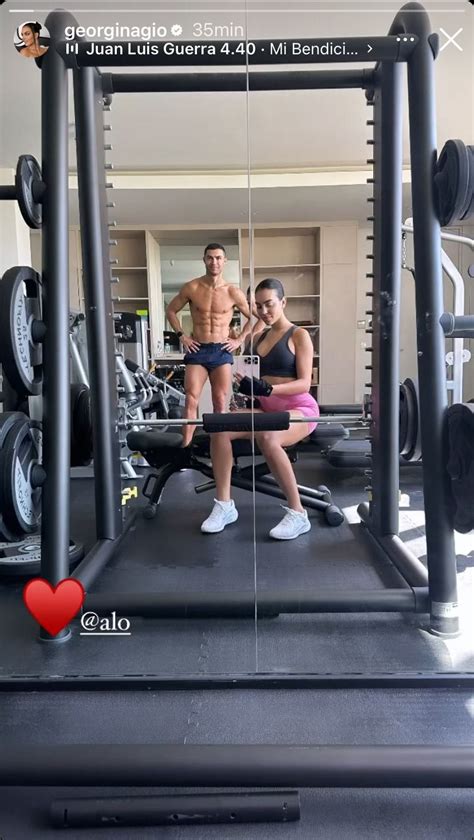 Georgina Rodríguez Y Cristiano Ronaldo Presumen De Cuerpo Tonificado