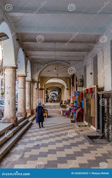 Port Said Egypt February 3 2019 Archway In Port Said Egy