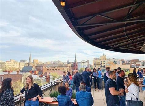 Skybox At The Players Club Rooftop Bar In Washington Dc The