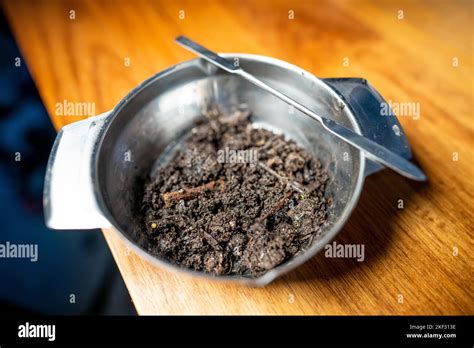 Working In A Soil Lab Iwth Soil Samples Testing A Soil Test In Australia Stock Photo Alamy