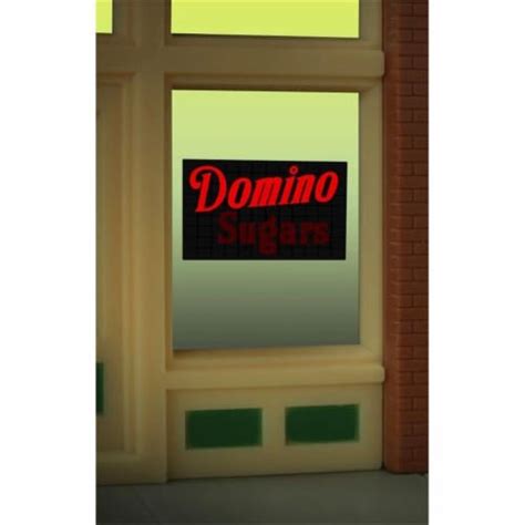 Miller Engineering MIE9020 N HO Dom Window Sign 1 QFC