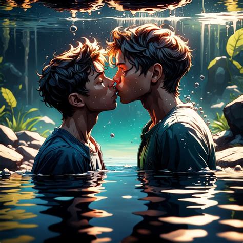 Kissing Ai Generated Artwork Nightcafe Creator