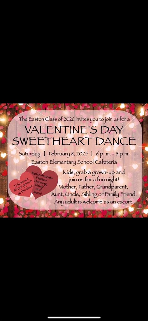 Valentines Sweetheart Dance