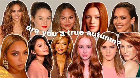 True Autumn Color Palette And Seasonal Guide 12 Seasons Color Analysis Youtube