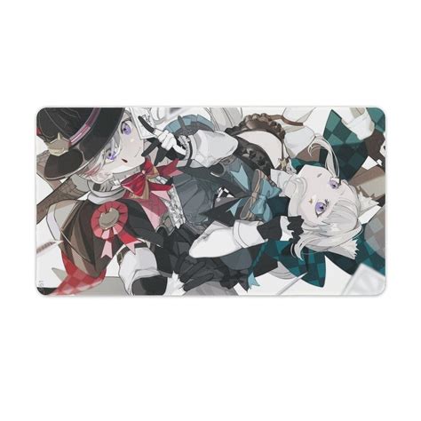 Custom Genshin Lyney Lynette Mouse Pad For Office And Gaming Desktop Pc Laptop Computer