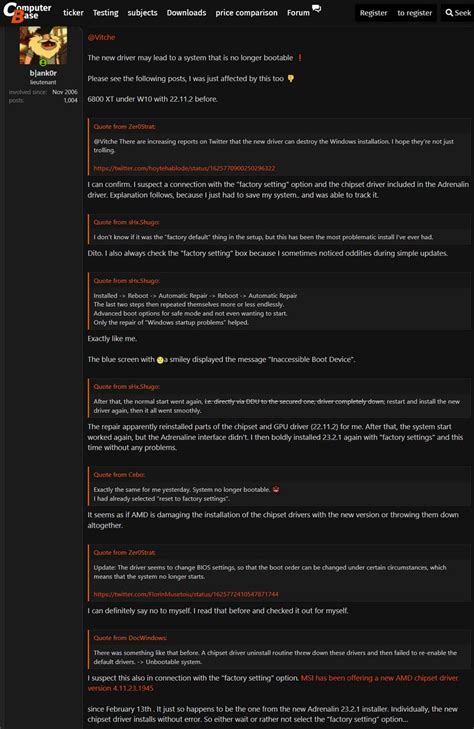AMD Adrenalin 23.2.1 causa problemas en el arranque del sistema