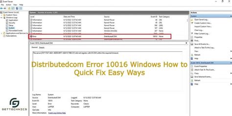 The Solution To The Distributedcom Error 10016 In Windows 10 Fix Easy