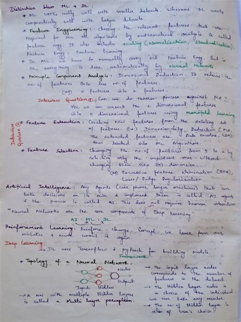 deep learning handwritten notes pdf applied mathematics