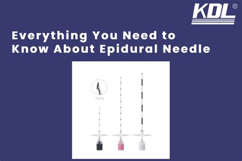 The Ultimate Guide To Epidural Needle Comprehensive Overview