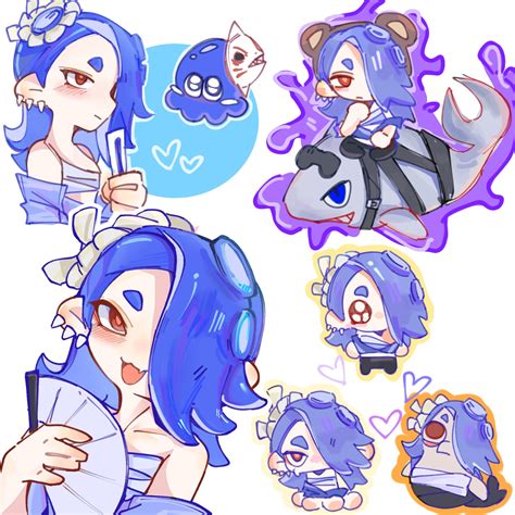 Beanye1234 Master Mega Splatoon Shiver Deep Cut Outfit Splatoon