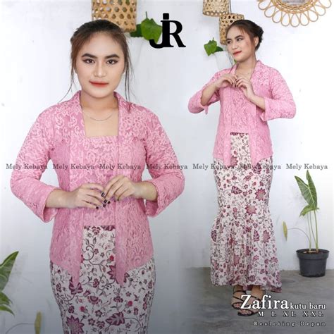 Jual Setelan Kebaya Kutubaru Brukat Kebaya Kutubaru Rok Duyung Kebaya Wisuda Kebaya Kondang