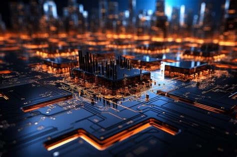 premium ai image central computer processors cpu concept motherboard