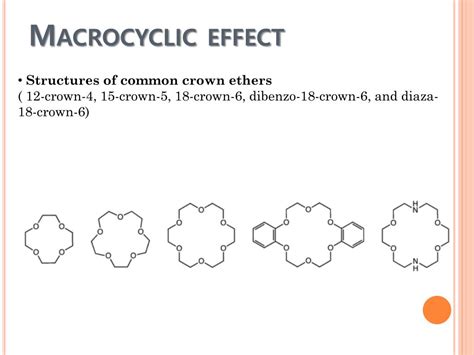 Ppt Chelate And Macrocyclic Effect Powerpoint Presentation Free