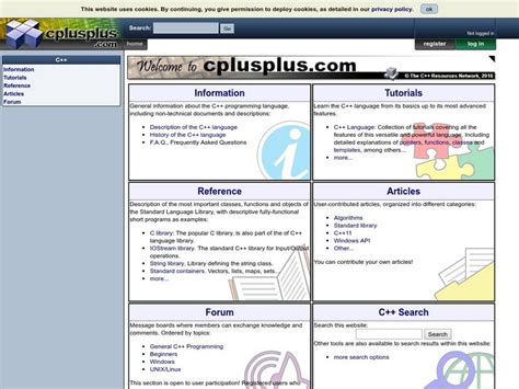 Cplusplus Website For 9th 10th Grade Lesson Planet