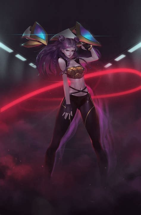 ArtStation K DA Kaisa Jay JiwooPark K Da Kai Sa Lol League Of Legends League Of Legends