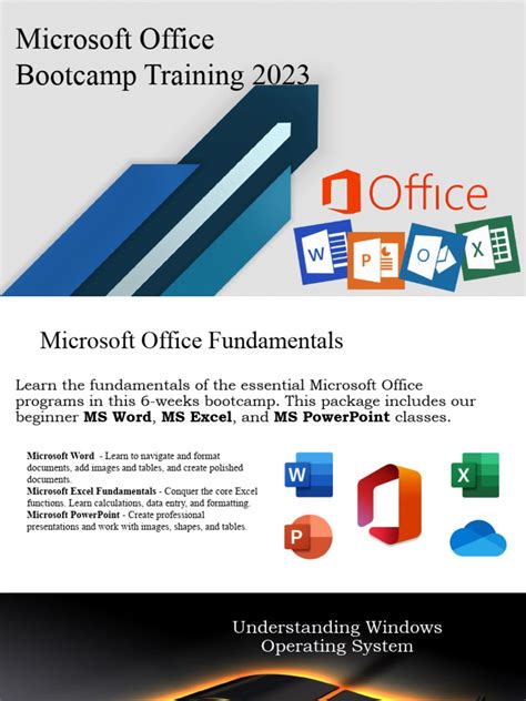 Microsoft Office Bootcamp Pdf